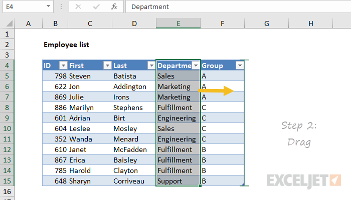 Excel Tables - KINGEXCEL.INFO